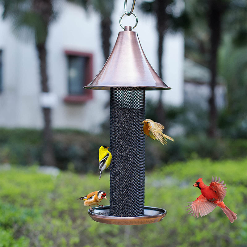 Metal Finch Bird Feeders for Outside – Garden Lovers Club