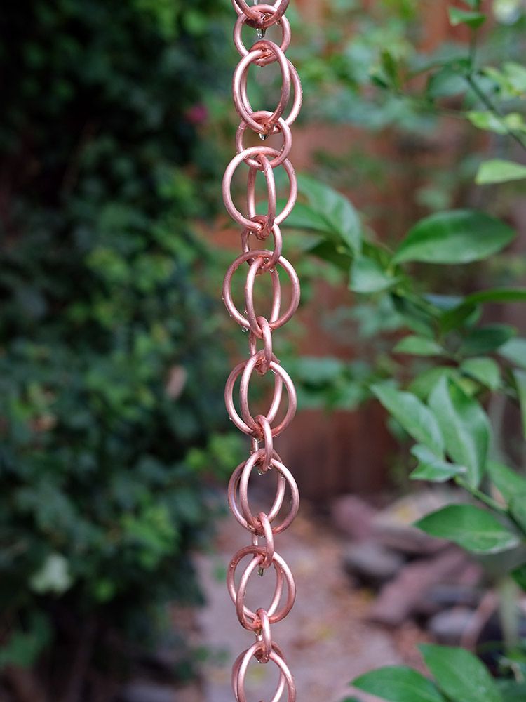 Rainchains - Double Loops Unfinished Copper Link Chain - 3130-2-COP ...